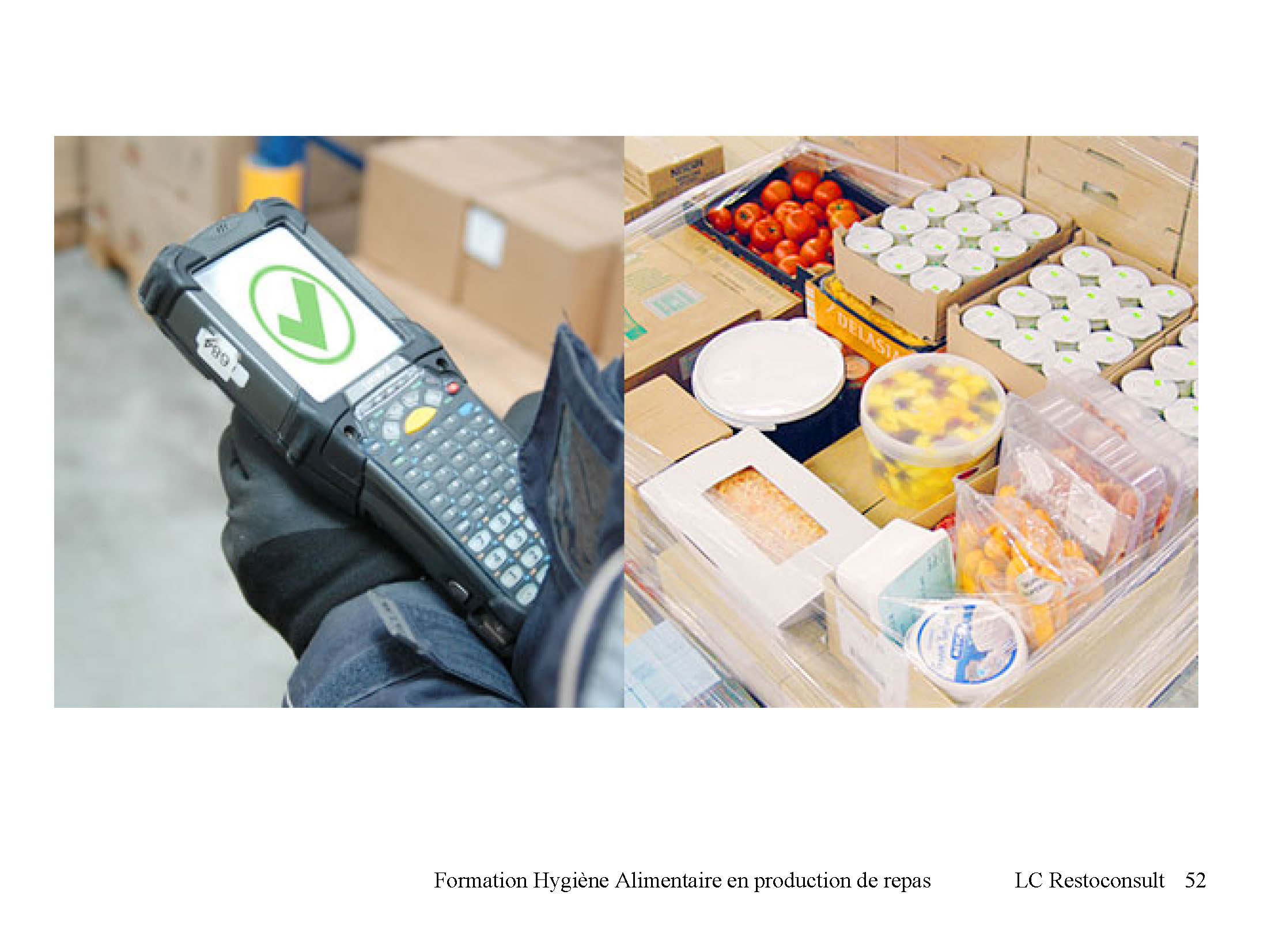 Le contrôle à réception étape par étape - Cedric Legrand - Resto Consult